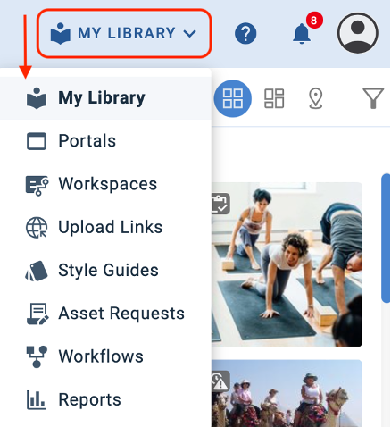 How to access App Switcher: